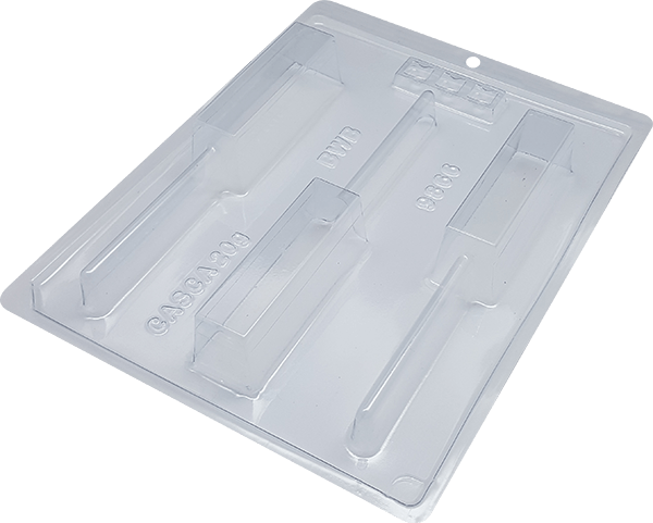 Rectangular Lollipop / Cakepop - 3 piece Mold – Icing Inspirations ...