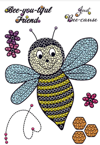 Buzzing Bees Crystal Art Stamp Set – Icing Inspirations - School and ...