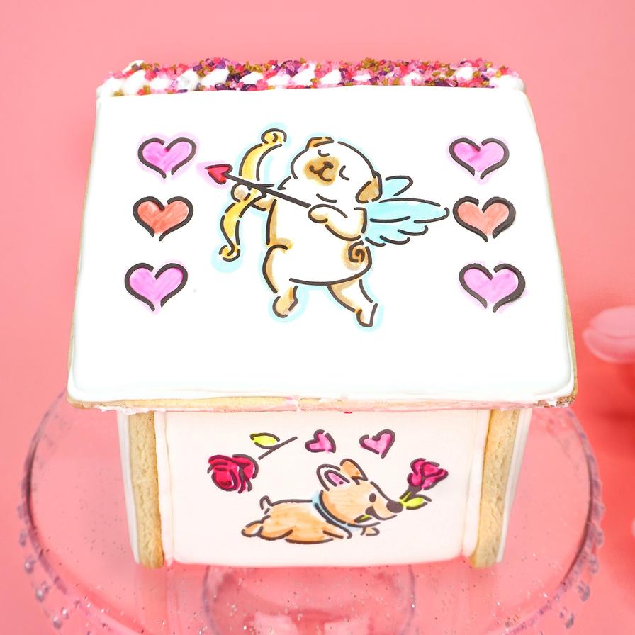 Best Friends Fur Ever House - 4 Piece Stencil – Icing Inspirations ...